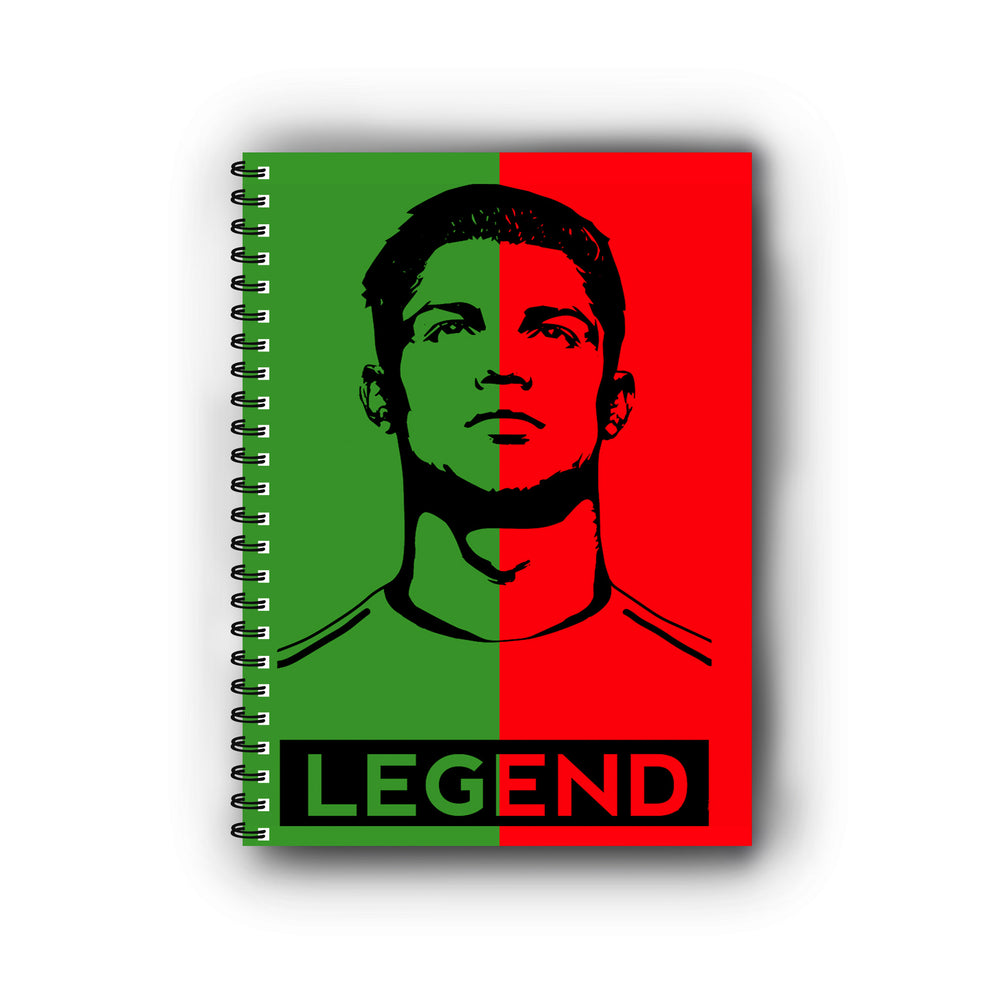 Cristiano Ronaldo Printed Notebook – Good Hope