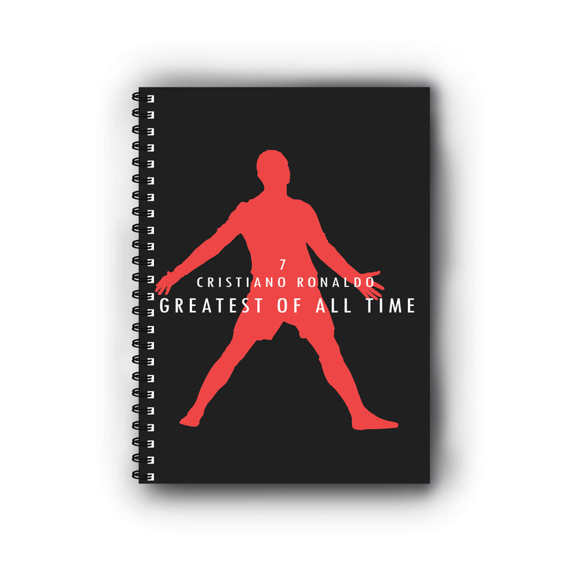 Cristiano Ronaldo Printed Notebook – Good Hope