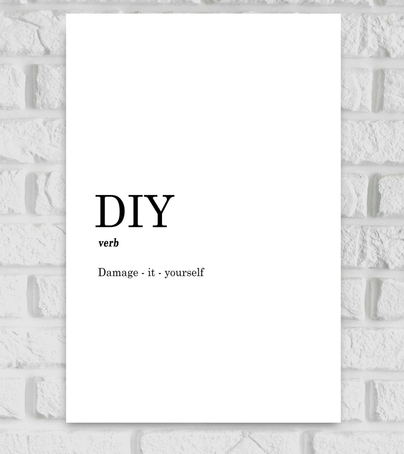 DIY Funny Dictionary Art work – Good Hope